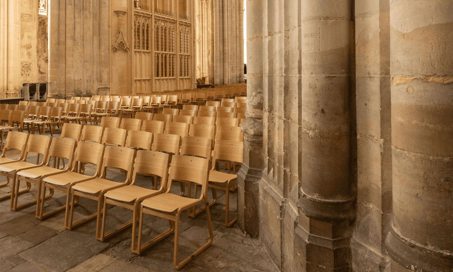 Modern Church Chairs - 10 Year Guarantee - Trinity Church Furniture
